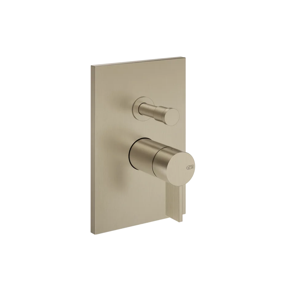 UP-Duschenmischer 2-Weg Wandmontage Gessi Inverso Rigato - Edles Bad ...